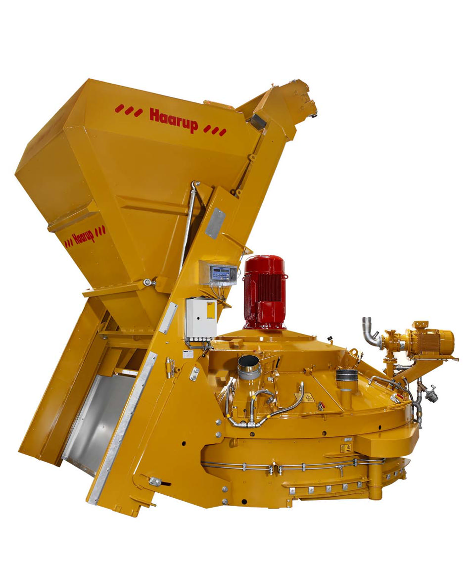 Robust and reliable skip hoist for concrete plants